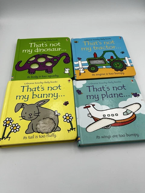 USBORNE THAT'S NOT My ....Touchy Feely Books Bundle baby sensory books ...