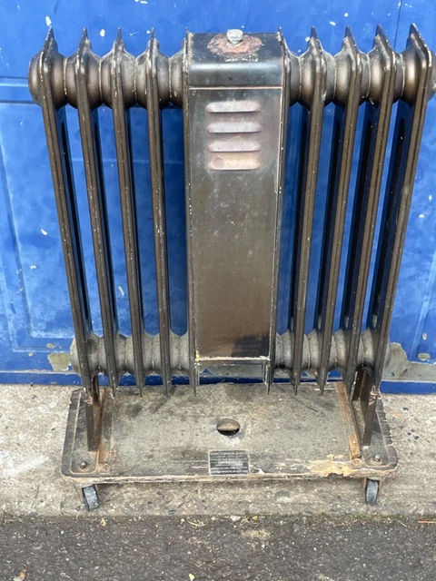 VINTAGE MORRIS &CENTRAL& Oil Radiator Paraffin Burner Heater £15.00 ...