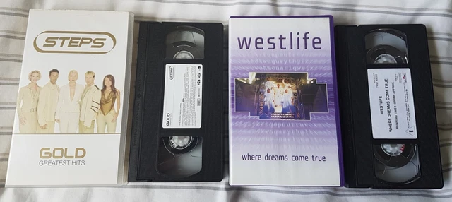 STEPS - GOLD Greatest Hits + WESTLIFE - Live in Dublin (VHS) £11.99 ...