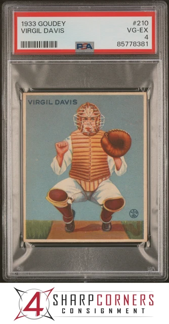 1933 GOUDEY #210 Virgil Spud Davis Rc Psa 4 B3965314-381 EUR 73,91 ...