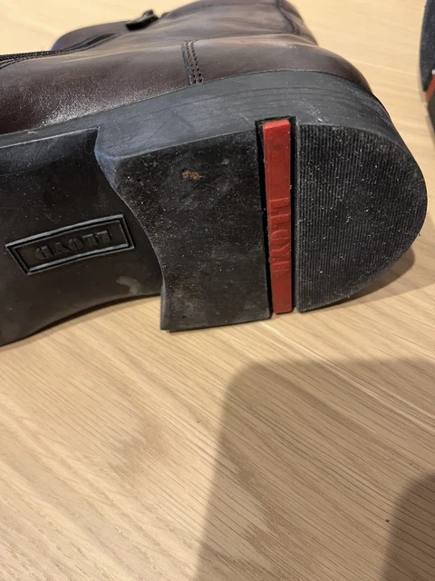 LLOYD GERMANY MEN’S Versatile Calf Leather Boots Sheepskin lined Size ...