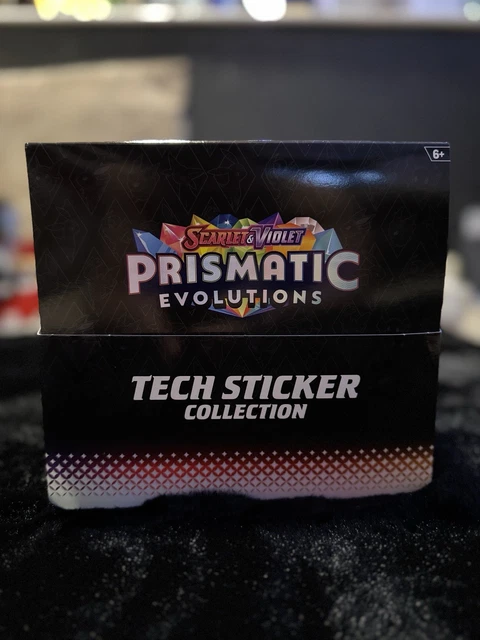 POKÉMON TCG: SCARLET & Violet Prismatic Evolutions Tech Sticker ...