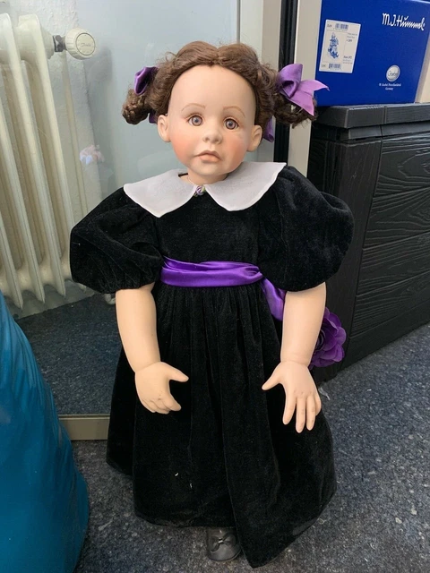 POUPON DE COLLECTION Porcelaine Poupée 65 Cm. en Parfaite Condition EUR 58,21 - PicClick FR