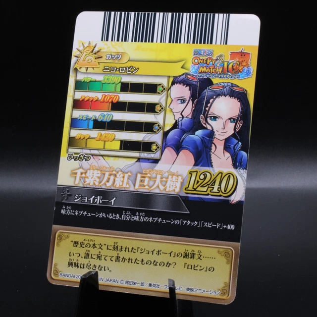 NICO ROBIN ONEPY B Match One piece TCG IC6-10 BANDAI 2012 EUR 10,00 ...