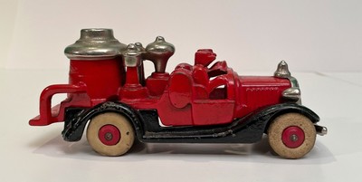 1930’S HUBLEY CAST Iron Hudson Boiler Fire Pumper truck 2144 Excellent ...