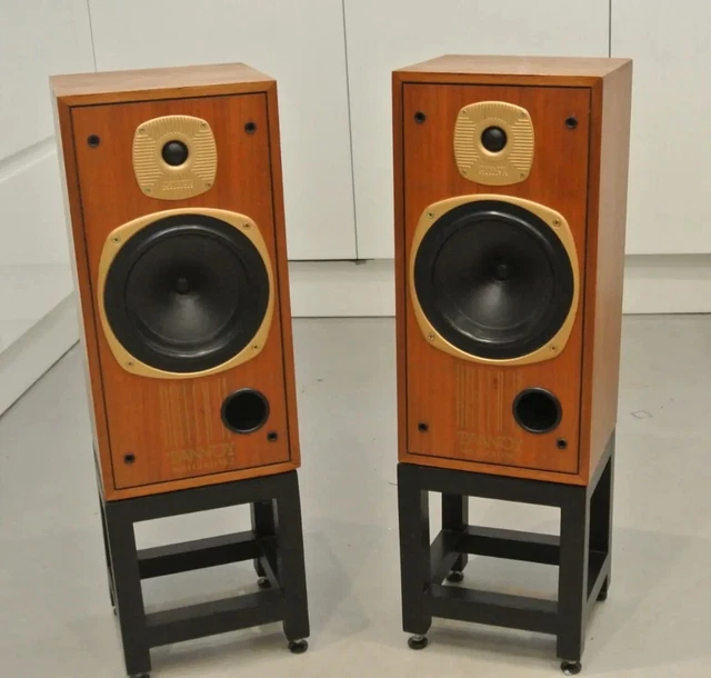 TANNOY M20 GOLD Mk2 Plus Stands And QED Silver Jumpers £249.99 - PicClick UK