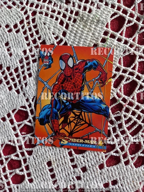 1994 FLEER MARVEL Cards The Amazing Spider-Man NYPD Files Spider-Man ...