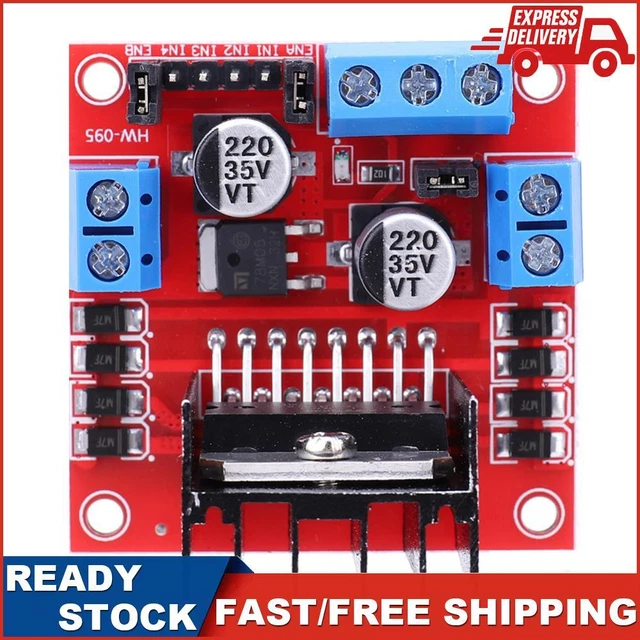 L298N DC MOTOR Driver Module Dual H-Bridge 5V for Smart Car (Chip Capacitors) £4.91 - PicClick UK
