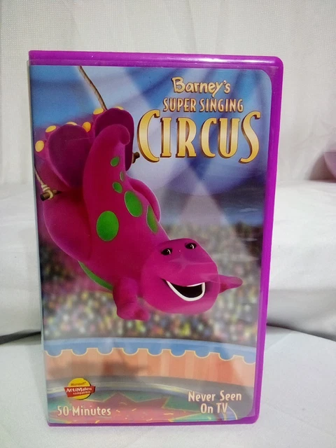 BARNEY - SUPER Singing Circus (VHS, 2000) £12.35 - PicClick UK