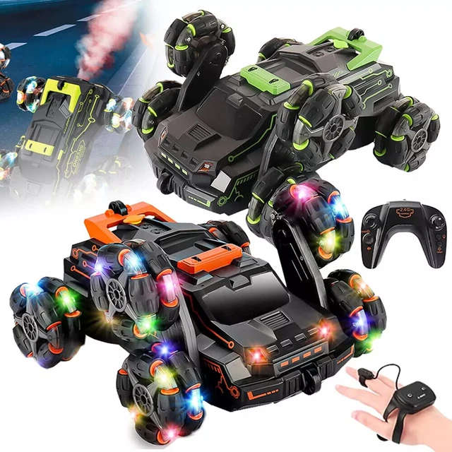 4WD HAND GESTURE 360° RC Stunt Car Sensing Off-Road Remote Control ...