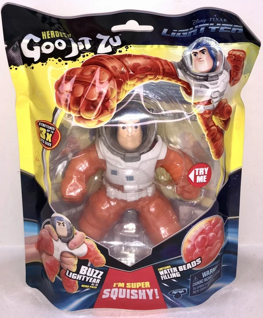 DISNEY PIXAR HEROES Of Goo Jit Zu Buzz Lightyear XL-15 Squishy Action ...