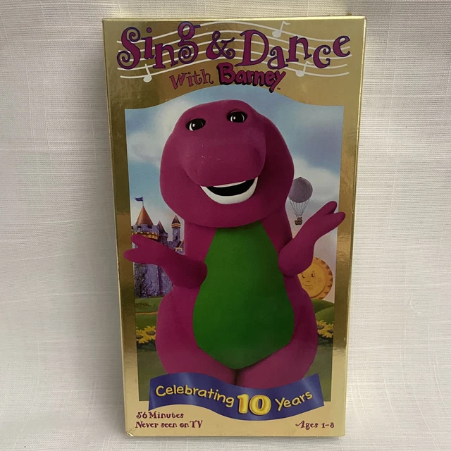 BARNEY - SING and Dance With Barney (VHS, 1999) EUR 8,77 - PicClick DE