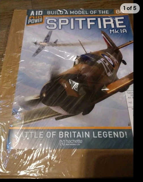 AIR POWER BUILD A Model Of The Spitfire Mk Ia Rara Emissione 86 Senza ...