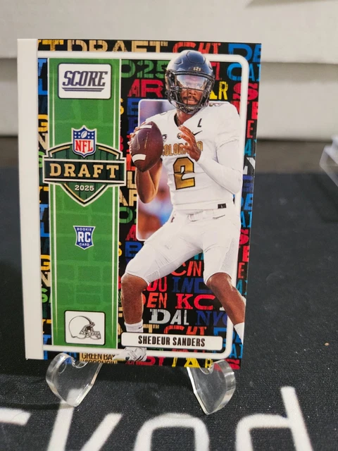 2025 SCORE FOOTBALL NFL Draft Shedeur Sanders RC #2 Cleveland Browns EUR 1,71 - PicClick IT