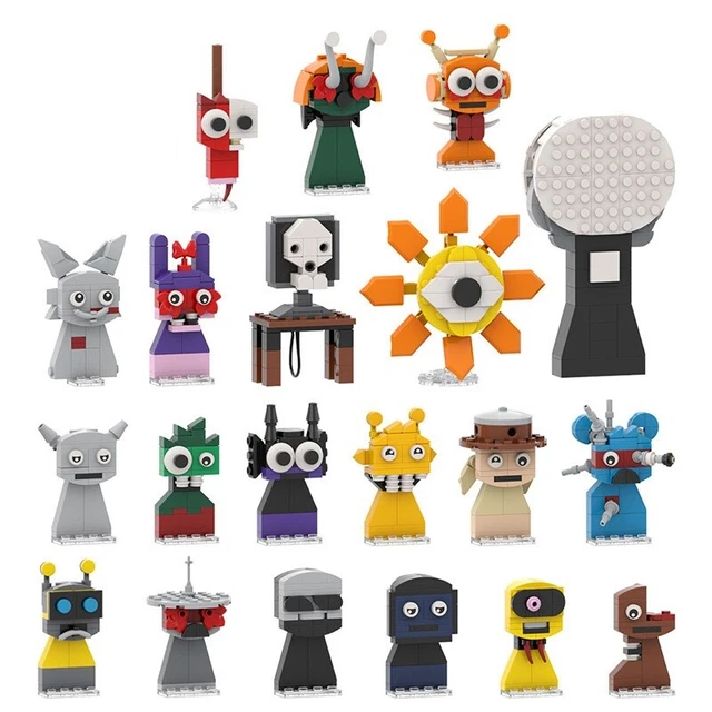 MOC SPRUNKI SIMON Oren Winda Sprunki Character Building Blocks Toy Set ...