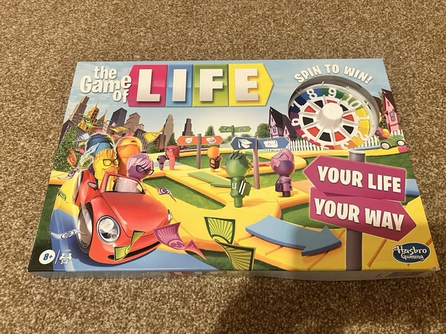 HASBRO THE GAME of Life Family Board Game £12.00 - PicClick UK