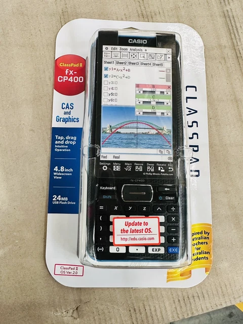 CASIO FX-CP400 COLOR Graphing Calculator $270.11 - PicClick AU