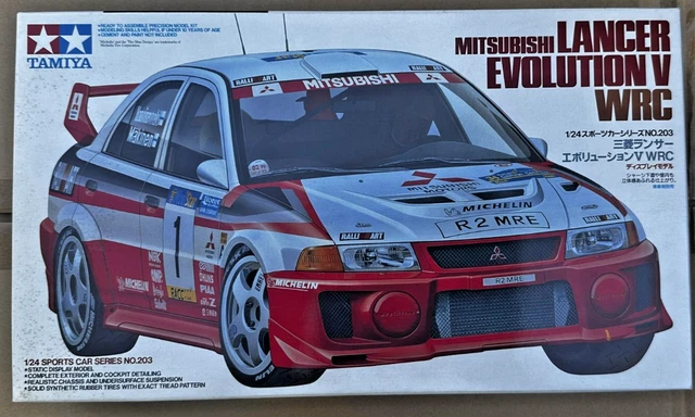 MITSUBISHI LANCER EVOLUTION V WRC 1/24 Tamiya 24203 RAR EUR 63,68 ...