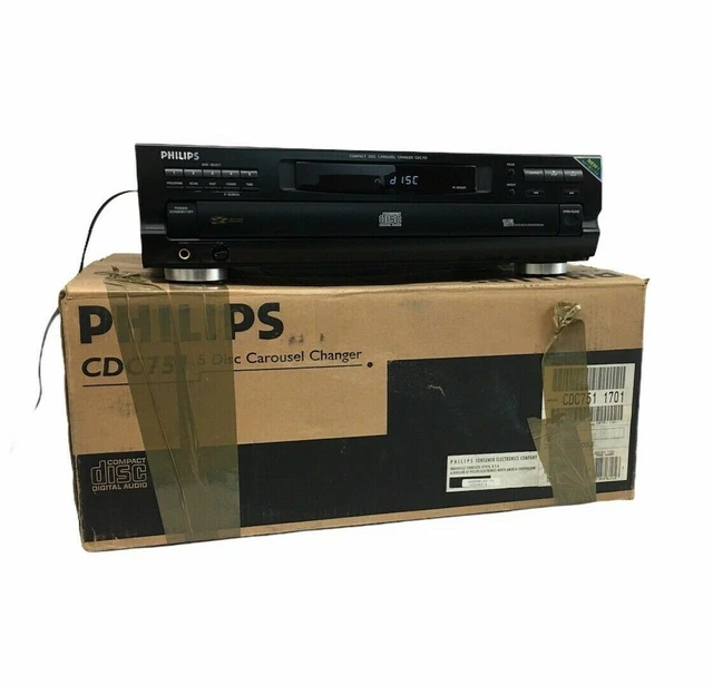 PHILIPS CDC 751 | Changeur de carrousel à disque compact | Changeur ...