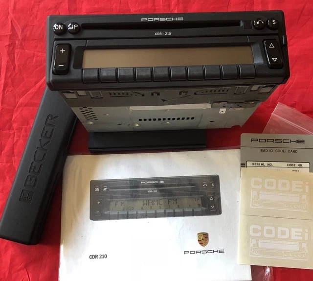 PORSCHE 911 993 996 Boxster CDR-210 CDR210 CD Player Radio Stereo - OEM ...