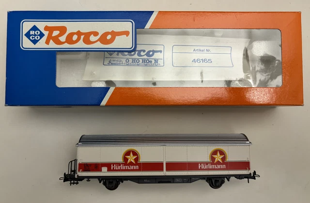 ROCO 46165 H0 DC Schiebewandwagen Hürlimann der SBB/CFF in OVP EUR 6,60 ...