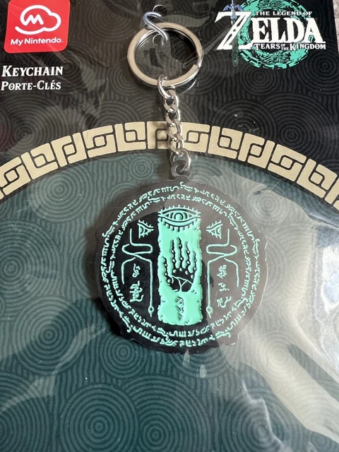 LEGEND OF ZELDA Tears Of The Kingdom Keychain Keyring My Nintendo Glow ...