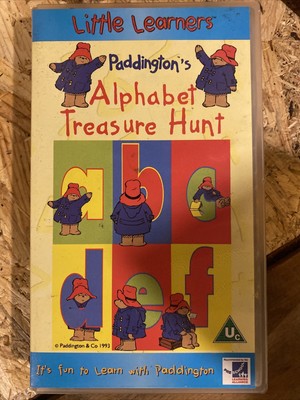 LITTLE LEARNERS - Paddington's Alphabet Treasure Hunt (VHS, 2000) £1.30 ...