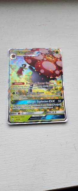 POKÉMON TCG VILEPLUME GX Cosmic Eclipse 4/236 Holo Ultra Rare £6.00 - PicClick UK