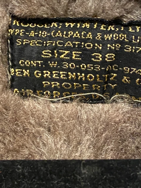 US AIR FORCE A-10 Winter Flying Trousers Pants Wool Lined Ben ...