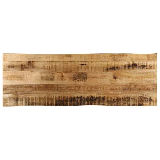 2037198 PIANO TAVOLO Bordi Vivi 120x40x2,5 cm Legno di Mango Grezzo EUR 123,99 - PicClick IT