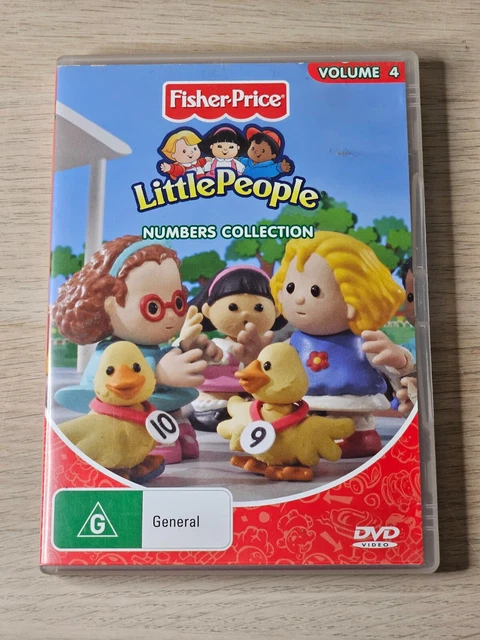 LITTLE PEOPLE NUMBERS Collection Vol 4 DVD Region 4 PAL 2007 Mattel ...