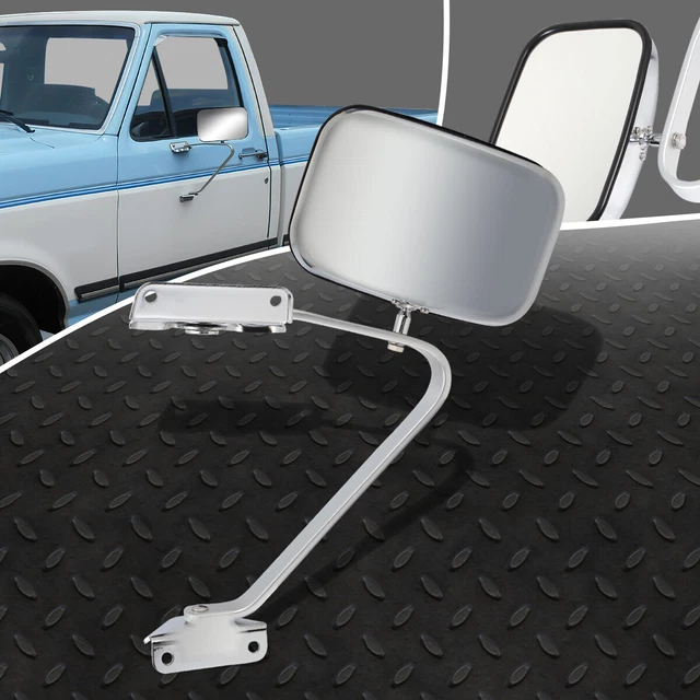 FOR 80-97 BRONCO F100 F150 F250 F350 Ranger Manual Chrome Side Rear ...