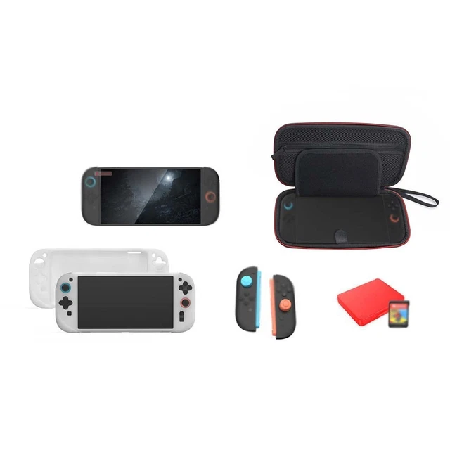 FOR NINTENDO SWITCH 2 Complete 10 in 1 Kit with Silicone Case and Glass ...