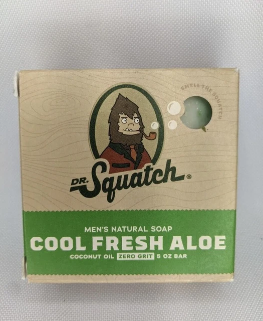 Dr Squatch All Natural Bar Soap For Men With Zero Grit Cool Fresh