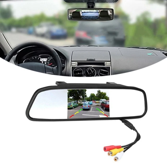 MONITEUR R TROVISEUR DE voiture haute r solution 4 3 pouces avec cran LCD co EUR 32,60 - PicClick FR
