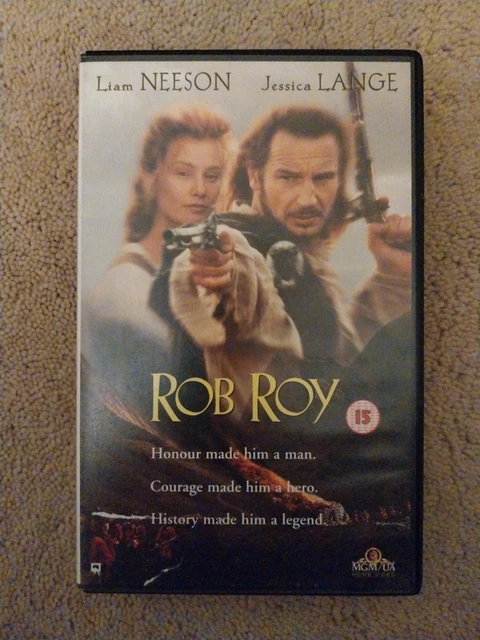 ROB ROY VHS Video Liam Neeson Big Box £5.91 - PicClick UK