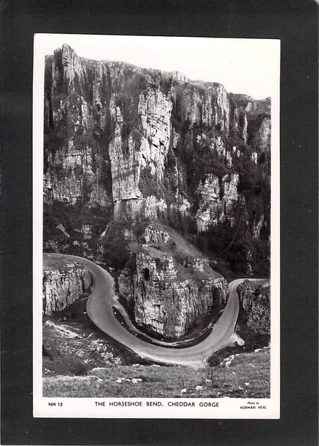 A5358 UK CHEDDAR Gorge Horseshow Bend RP Tucks vintage postcard EUR 9 ...