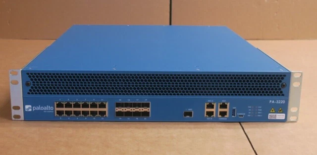 2 X PALO Alto Networks PA-3220 Next-Generation Firewall Gateway 750 ...