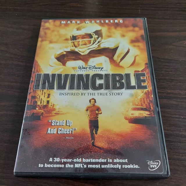 INVINCIBLE (DVD, 2006 Walt Disney) Mark Wahlberg EUR 5,54 - PicClick FR