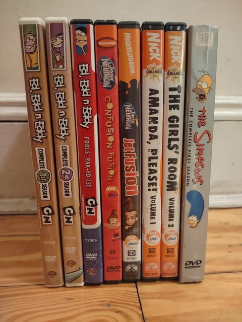 LOT DE DVD Cartoon Network/Nickelodeon (Ed, Edd & Eddy/Amanda Show ...