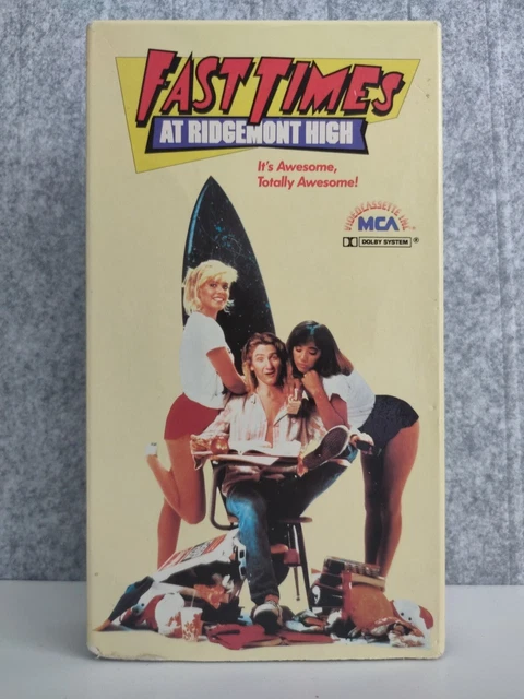 FAST TIMES AT Ridgemont High - Sean Penn - Phoebe Cates (NTSC VHS) RARE ...