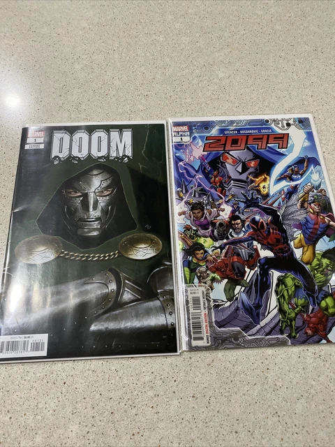 DOOM #1 ONE Shot Marvel 2024 variante Hickman Sanford Greene Adi Granov ...