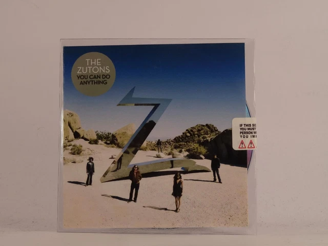 THE ZUTONS YOU CAN DO ANYTHING (502) 12 Track Promo CD Album including ...