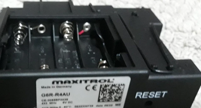 GAS FIRE RECEIVER control box ref G6R-R4AU Mertik Maxitrol new SEE ...