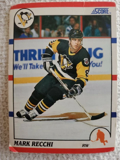 1990 MARK RECCHI Score Rookie Season Card #186 NHL Hockey Card $0.99 ...