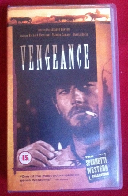 VENGEANCE 1968 MARGHERITI Spaghetti Western Widescreen Vhs Pal £14.00 ...