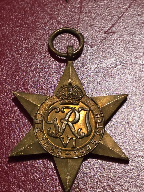 WW2 STAR MEDAL 1939 1945 Original £9.99 - PicClick UK