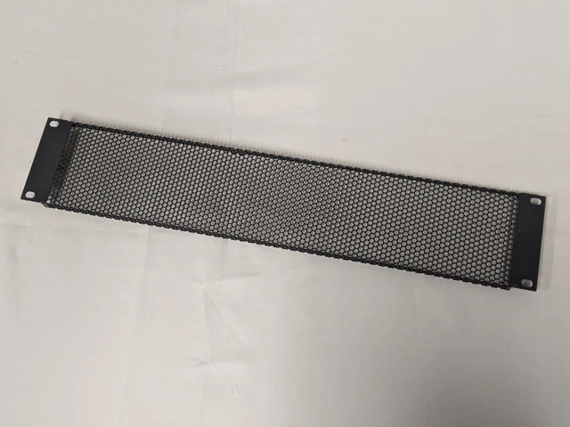 19& 2U RACK Perforated Mesh Vent Panel Blanking Plate - Middle Atlantic ...