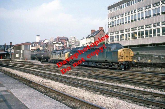 ORIGINAL 35MM Slide Railway Diesel -37078 @ Newport Jul 1989 £3.75 ...
