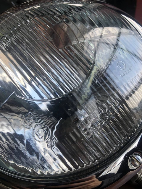 OLDTIMER SCHEINWERFER LKW. Mercedes 190 SL. BOSCH Glas+Reflektor EUR 6 ...
